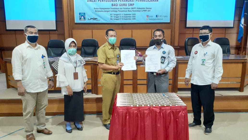 Tingkatkan Kompetensi Guru, BKPP Sleman teken MoU dengan LPMP DIY ...